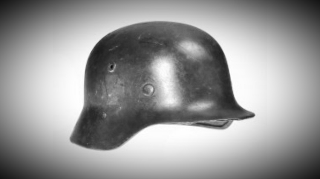 1) Восстановление немецкой каски SE66.