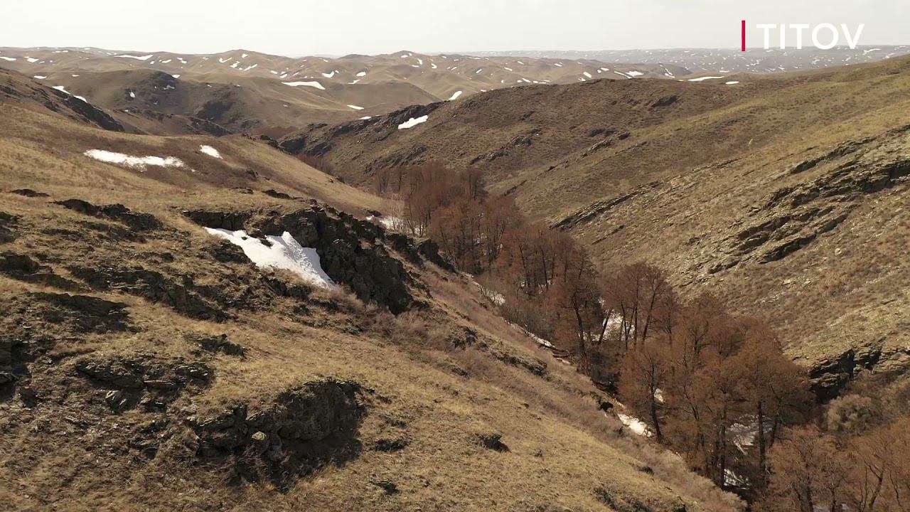 Ущелье "Адовы врата" с коптера.