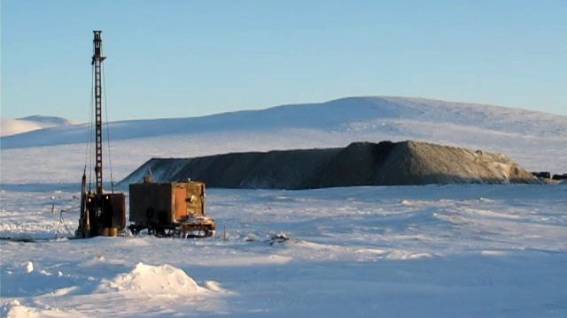 БУ-20, шахтный отвал
