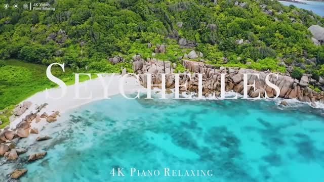 Полет вокруг - SEYCHELLES - расслабляющая музыка