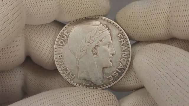 Франция 20 франков, 1938 года.