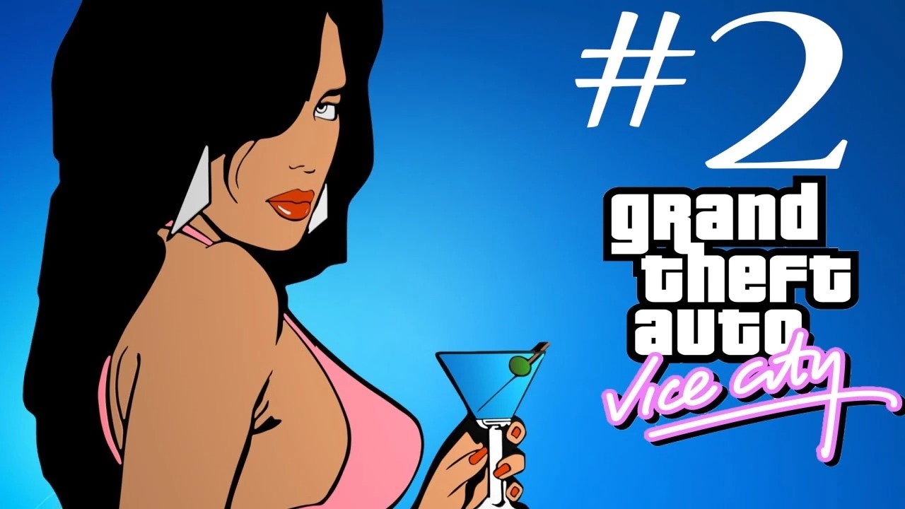 GTA VICE CITY. Полное прохождение #2. Паук на заднем плане.