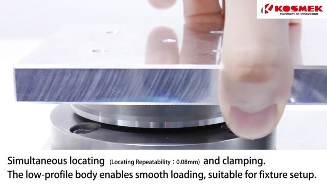 Зажим двойного действия для неподвижной рабочей плиты WVG 【KOSMEK】.mp4