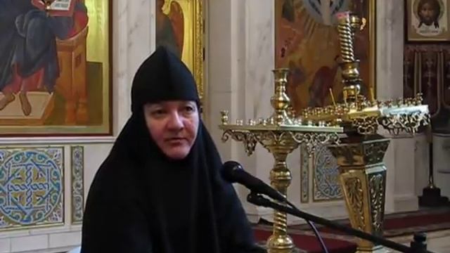 Беседа монахини Нины (Крыгиной) о воспитании детей.