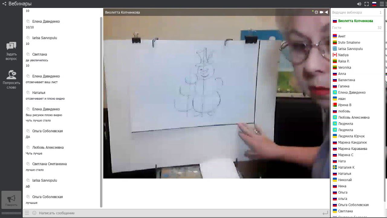 Маcтер-клaсс по pиcованию: Снеговики