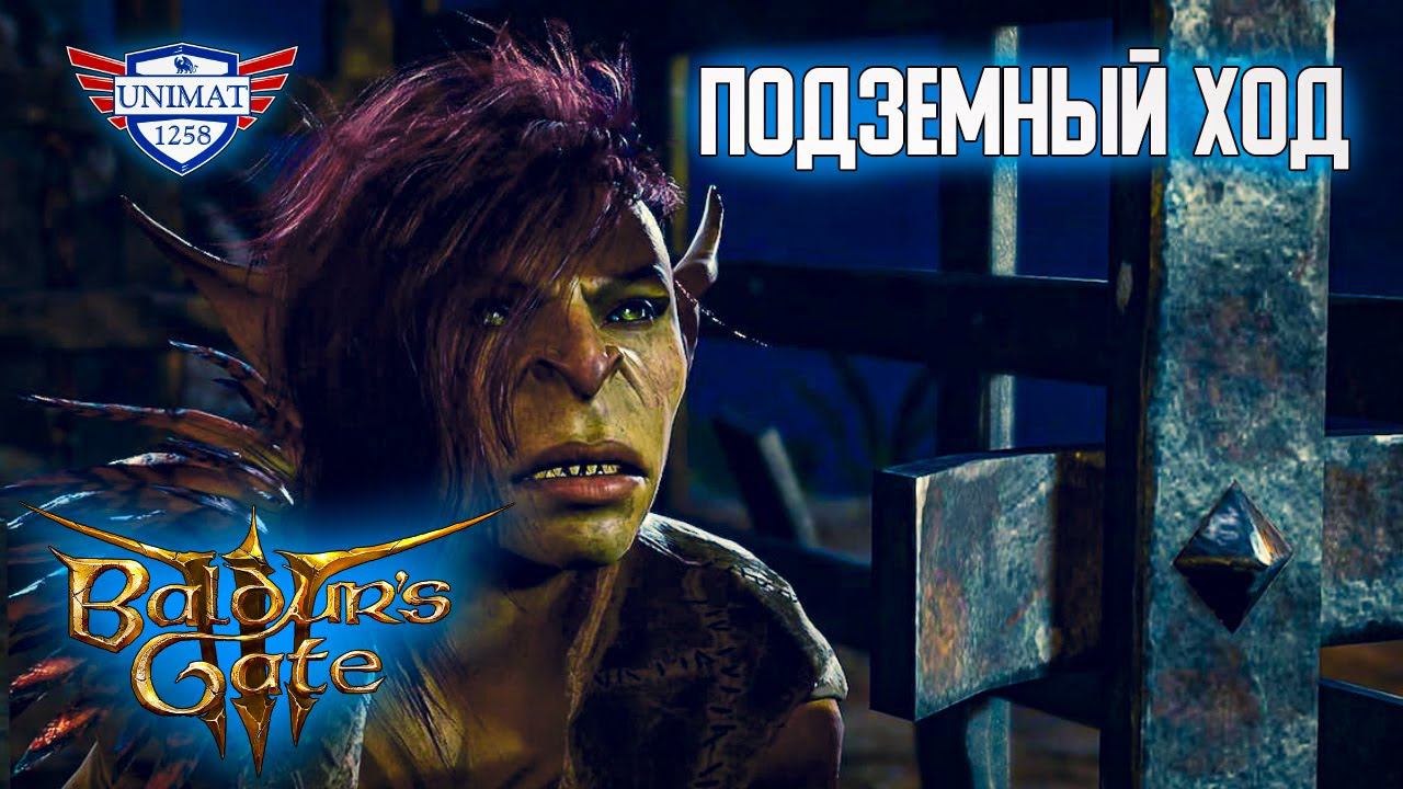 ПОДЗЕМНЫЙ ХОД | BALDUR'S GATE 3 | #7