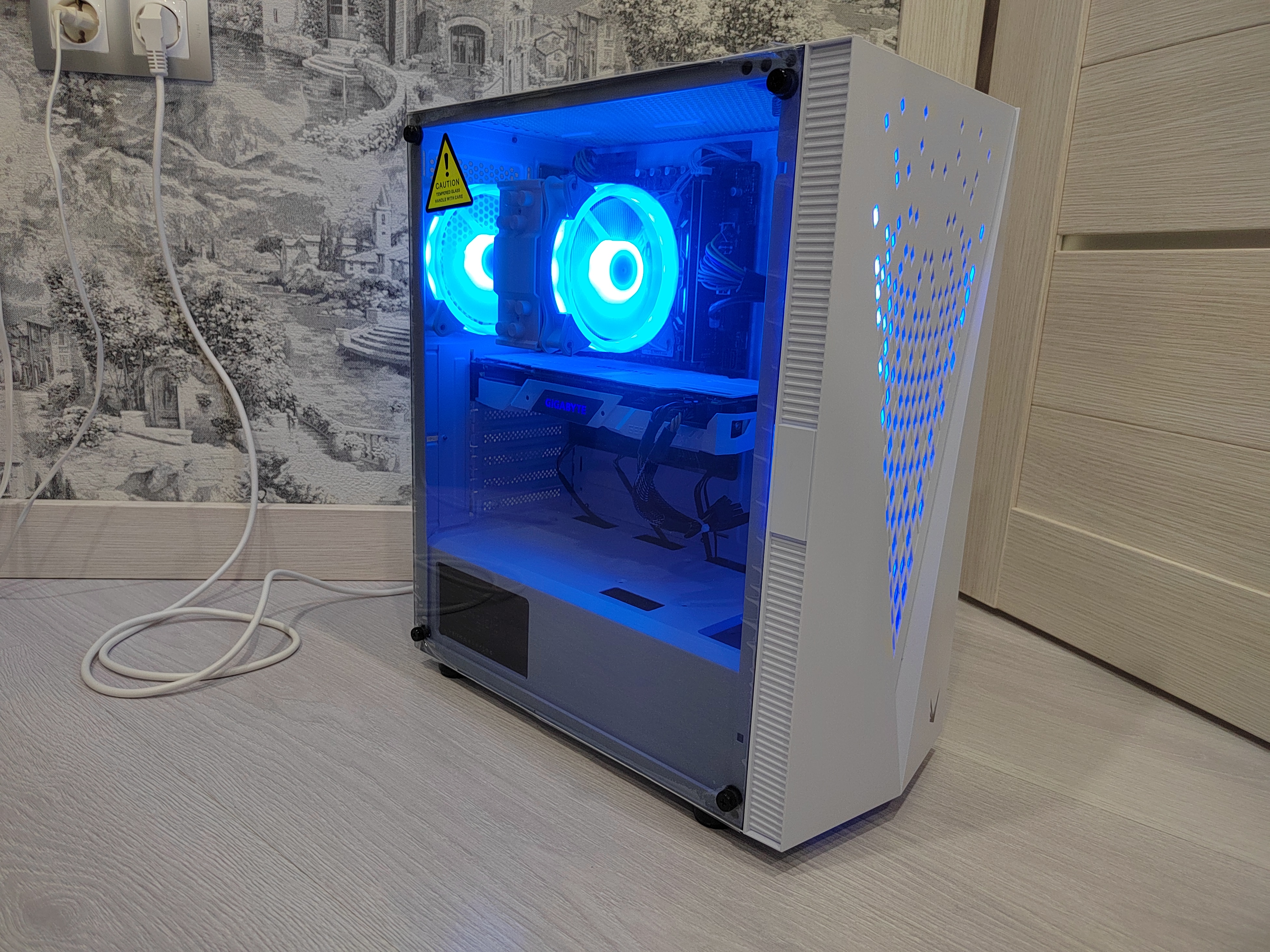 Игровой пк ASRock B660M-HDV, i3-12100F видеокарта RTX 2060 Super