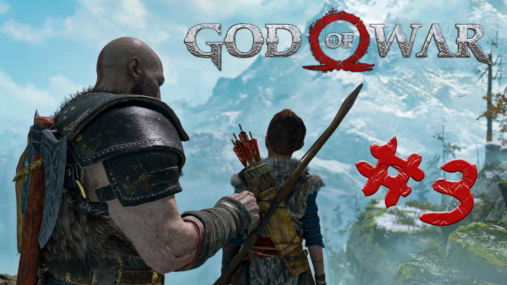 Синий ГНОМ и снова БОСС! GOD OF WAR #3 .mp4