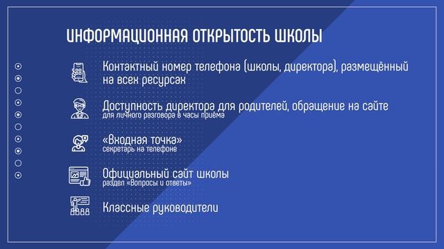 Об информационной открытости