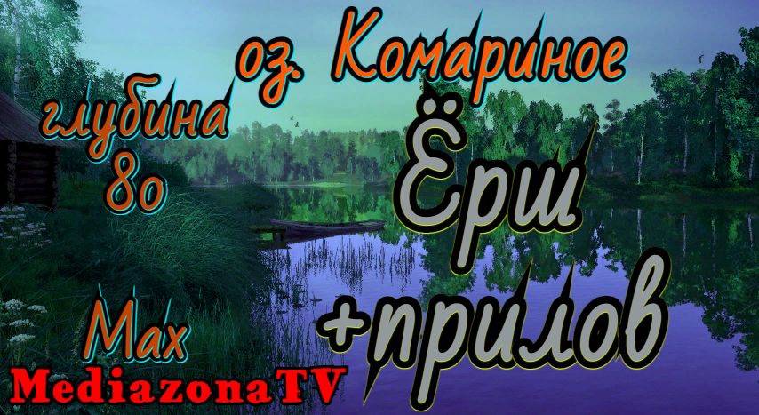 #рр4 . оз.Комариное . Ёрш + прилов 30.03