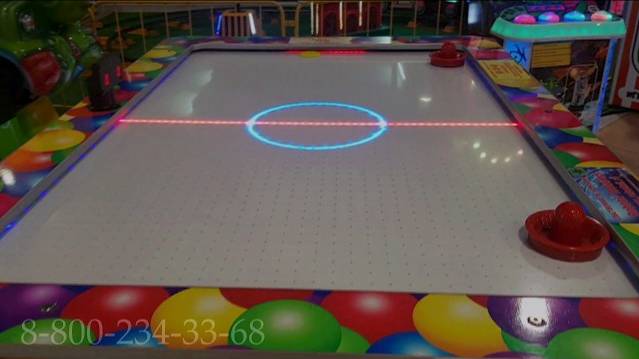 Аэрохоккей детский с подсветкой