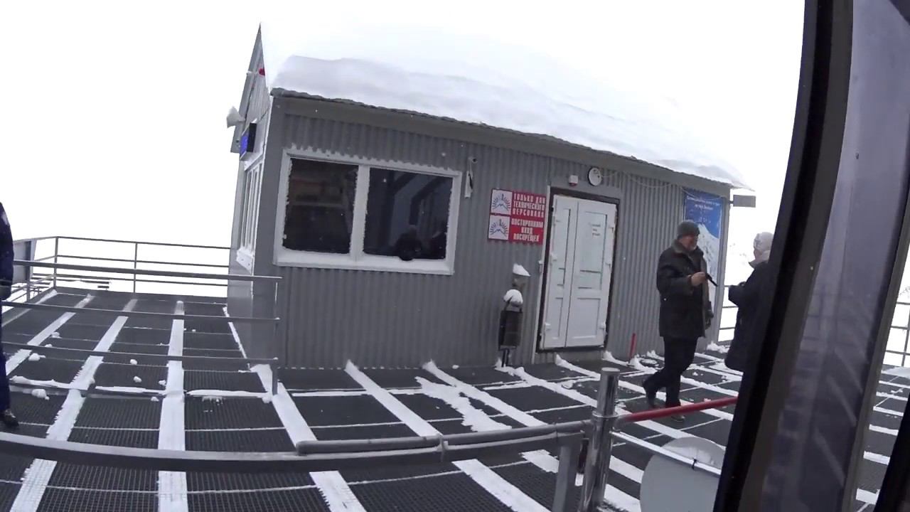 Спуск с Эльбруса с Высоты 3500 метров над Уровнем Моря