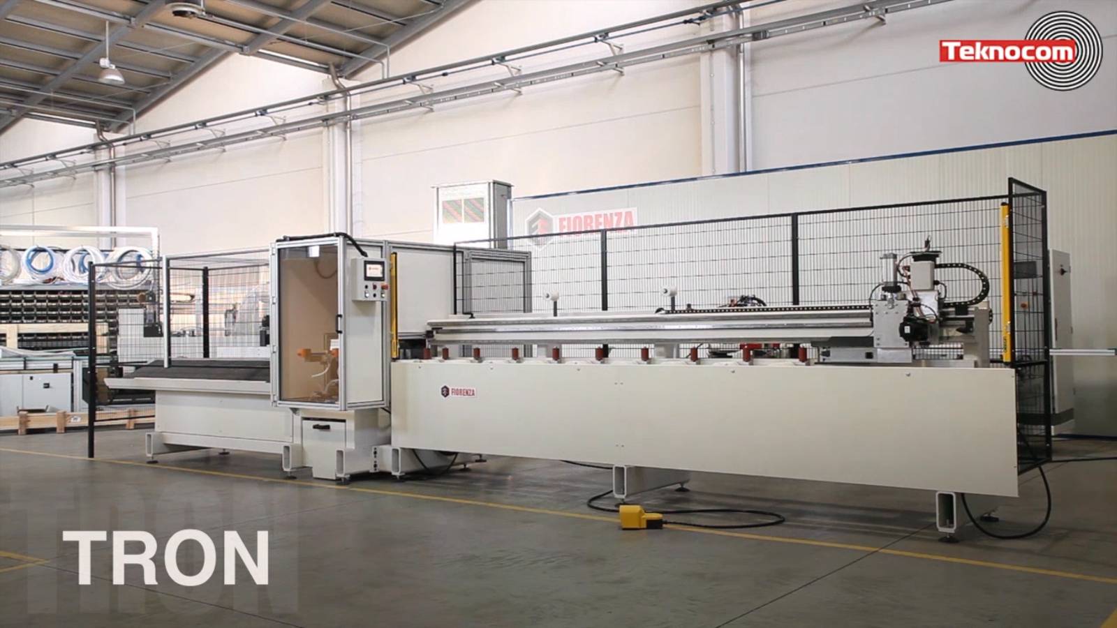 TRON - станок для прецизионной пакетной торцовки погонажа