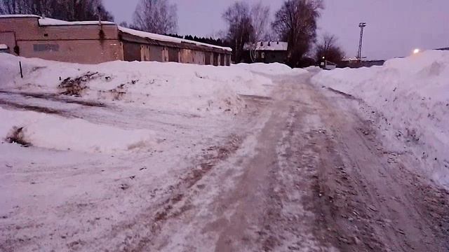 2024.02.27 Прогулка. Утки. Гараж.