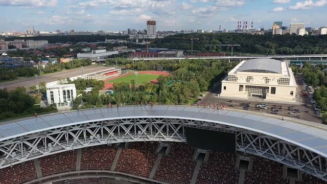 Спортивные выходные. 4 сезон. Спецпроект на крыше стадиона Лужники