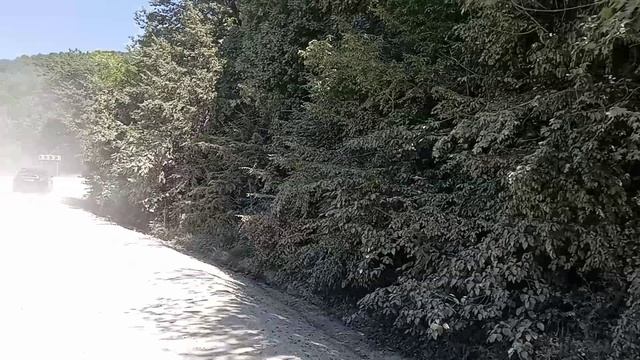 Проезд через Шаумянский перевал - какая тут дорога