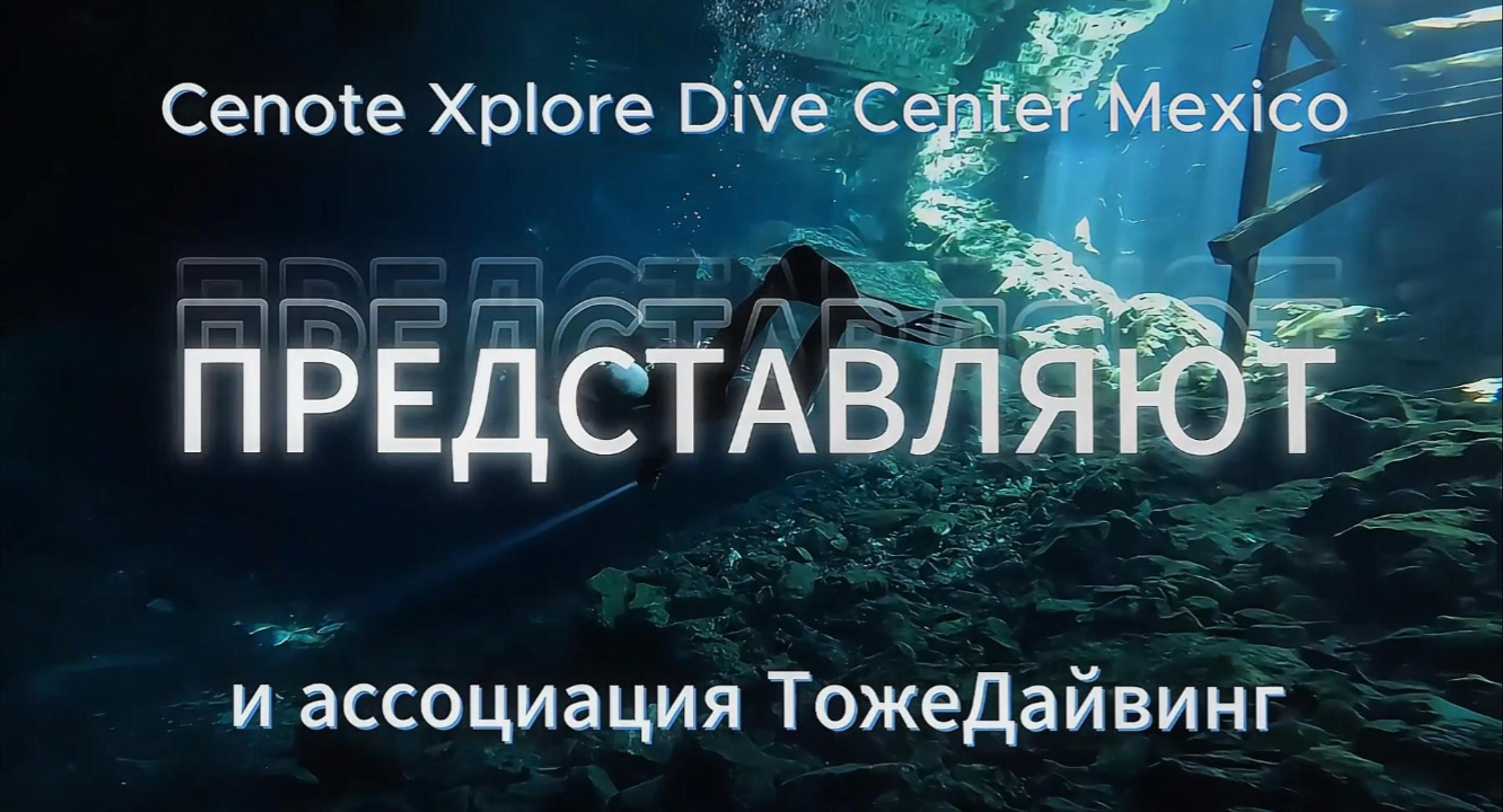 Дайвинг в сенотах Мексики