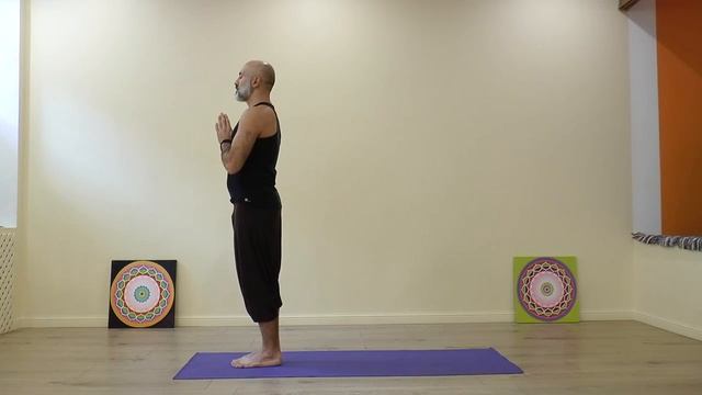 Чандра Намаскар | Взаимодействие с Луной | Облегченная вариация