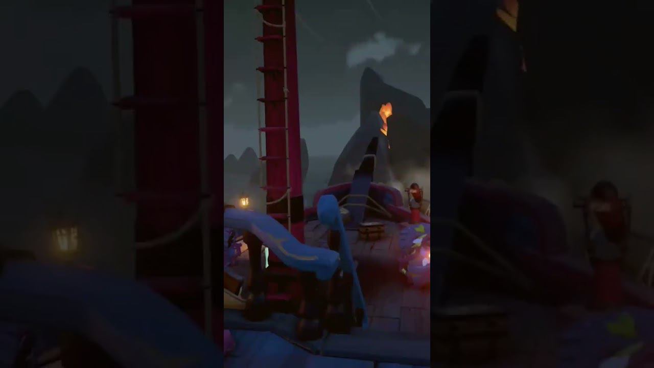 Пират не может парус от шторы отличить #seaofthieves