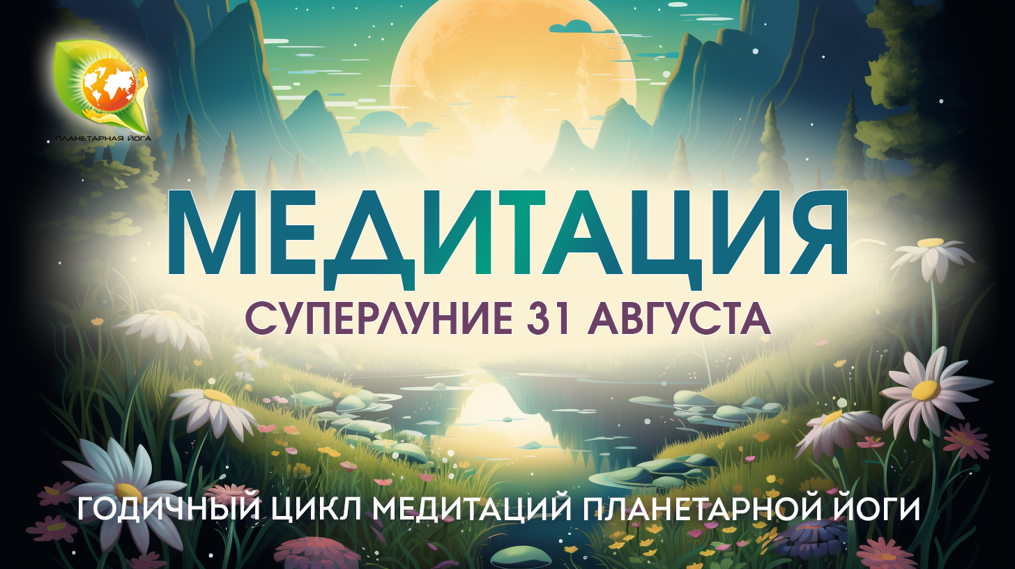 Медитация в Третье Суперлуние 31 августа