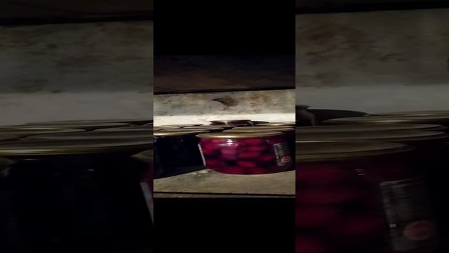 Наш погреб и закрутки на зиму.