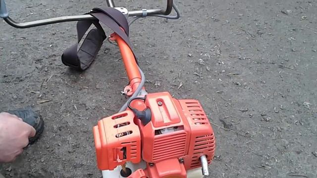 Правильный пуск непрогретой бензокосы