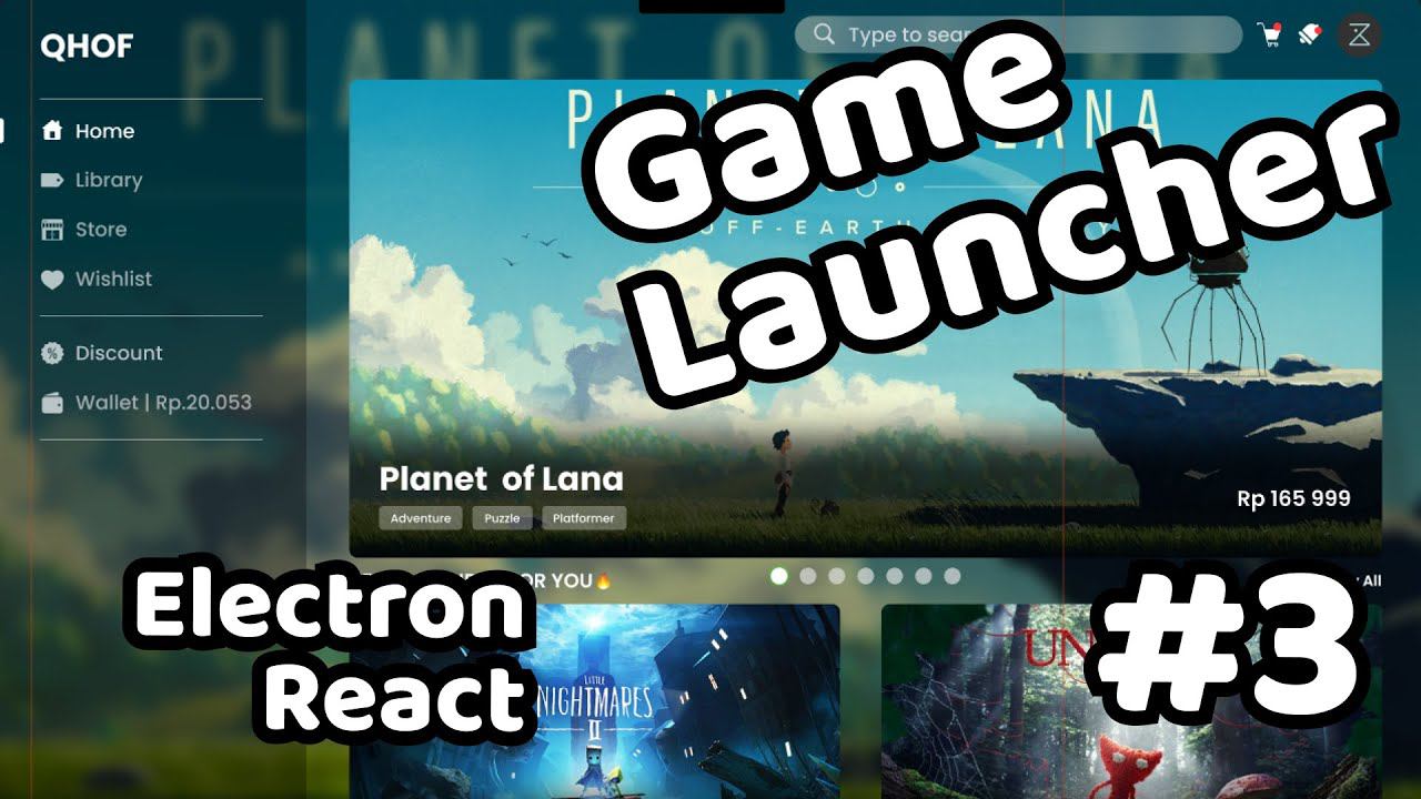 Разработка game launcher на Electron и JS. Figma. №3 Карточки игр