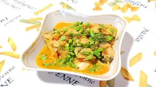 Горбуша в томатном маринаде! Как приготовить горбушу - рецепт!!!