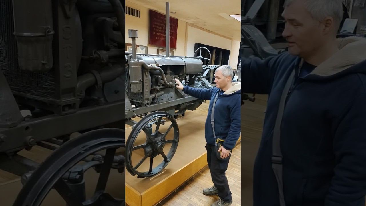 Древний квадроцикл. Присмотрел себе за недорого #шорт #трактор #квадроцикл #юмор