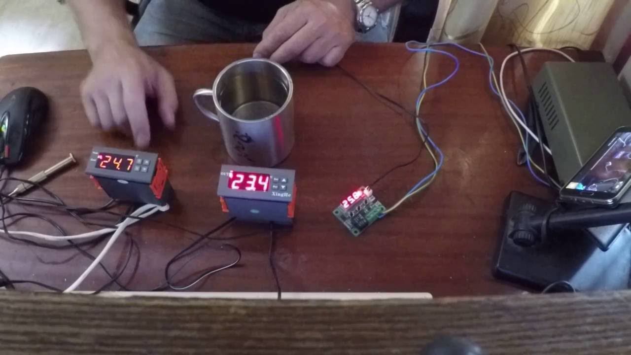 Терморегулятор из китая обзор ( MH1210A / XingHe HX-W2028 / w1209 )