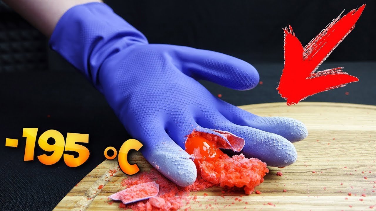 ЗАМОРОЗИЛ ПАЛЕЦ АЗОТОМ | ОПЫТЫ С АЗОТОМ #3