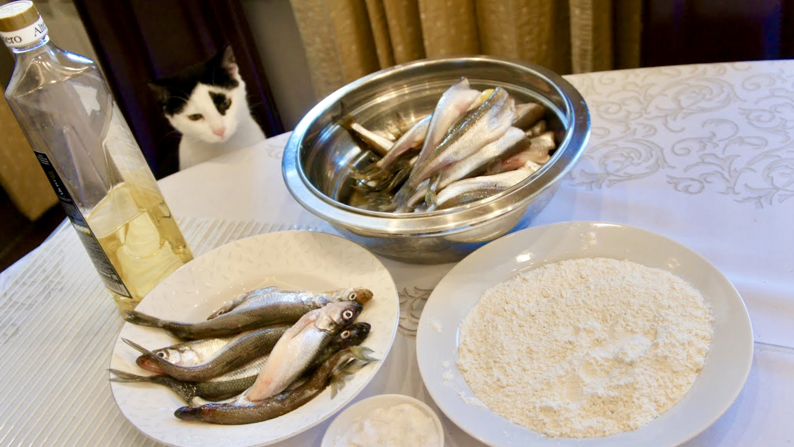 Жарим корюшку по бабушкиному рецепту ?