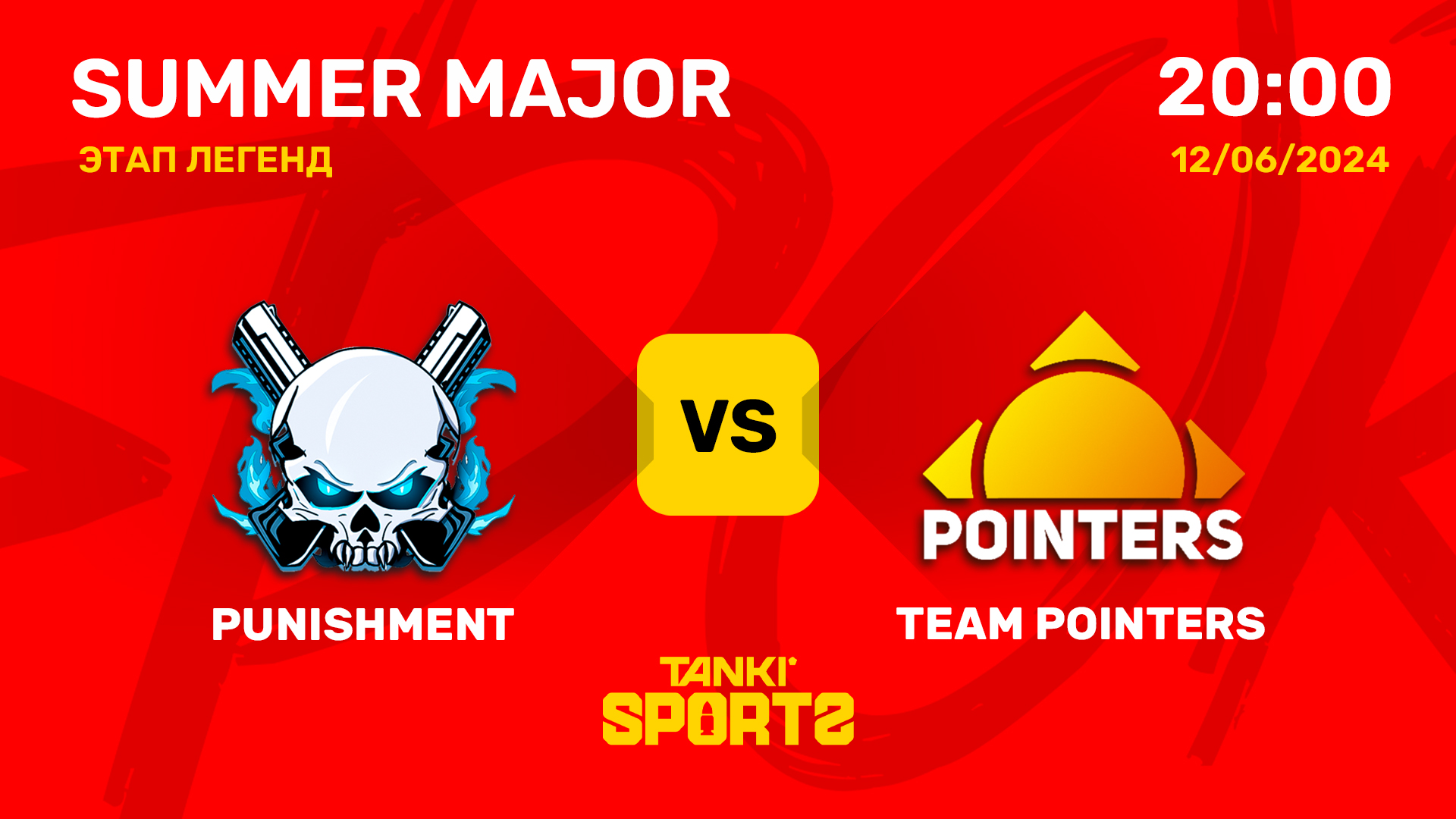 PUNISHMENT vs TEAM POINTERS   SUMMER MAJOR 2024   12.06.2024