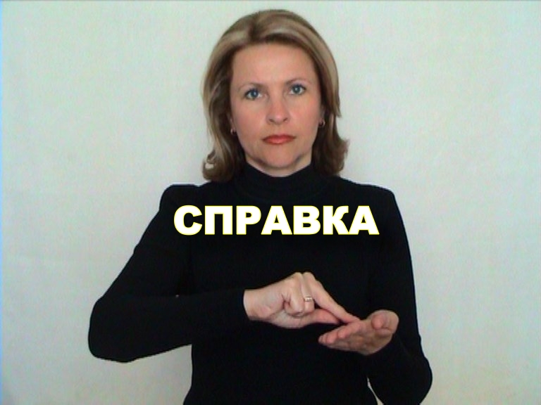 ЖЕСТОВЫЙ ЯЗЫК. СЛОВАРЬ. Справка