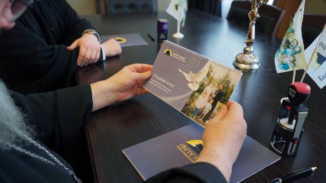 Подписание соглашения о сотрудничестве между фондом «Свете Тихий» и Кинешемской епархией