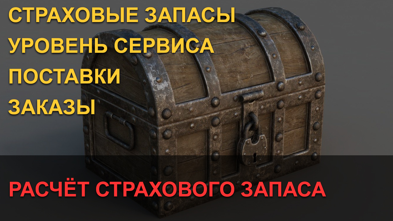 Расчёт страхового запаса