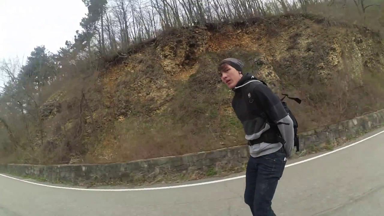 Ахун (Сочи), спуск на роликах за 19 минут (11 км)