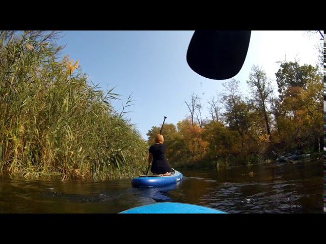 Река Битюг 26 сентября 2020 года. SUPBOARDING