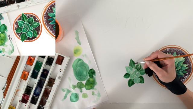 Мастер-класс по акварели для начинающих