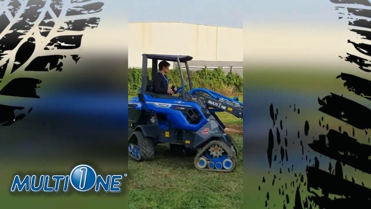 Гусеничный MultiOne. Особенности и преимущества. Минипогрузчик на гусеницам - для тяжелых работ