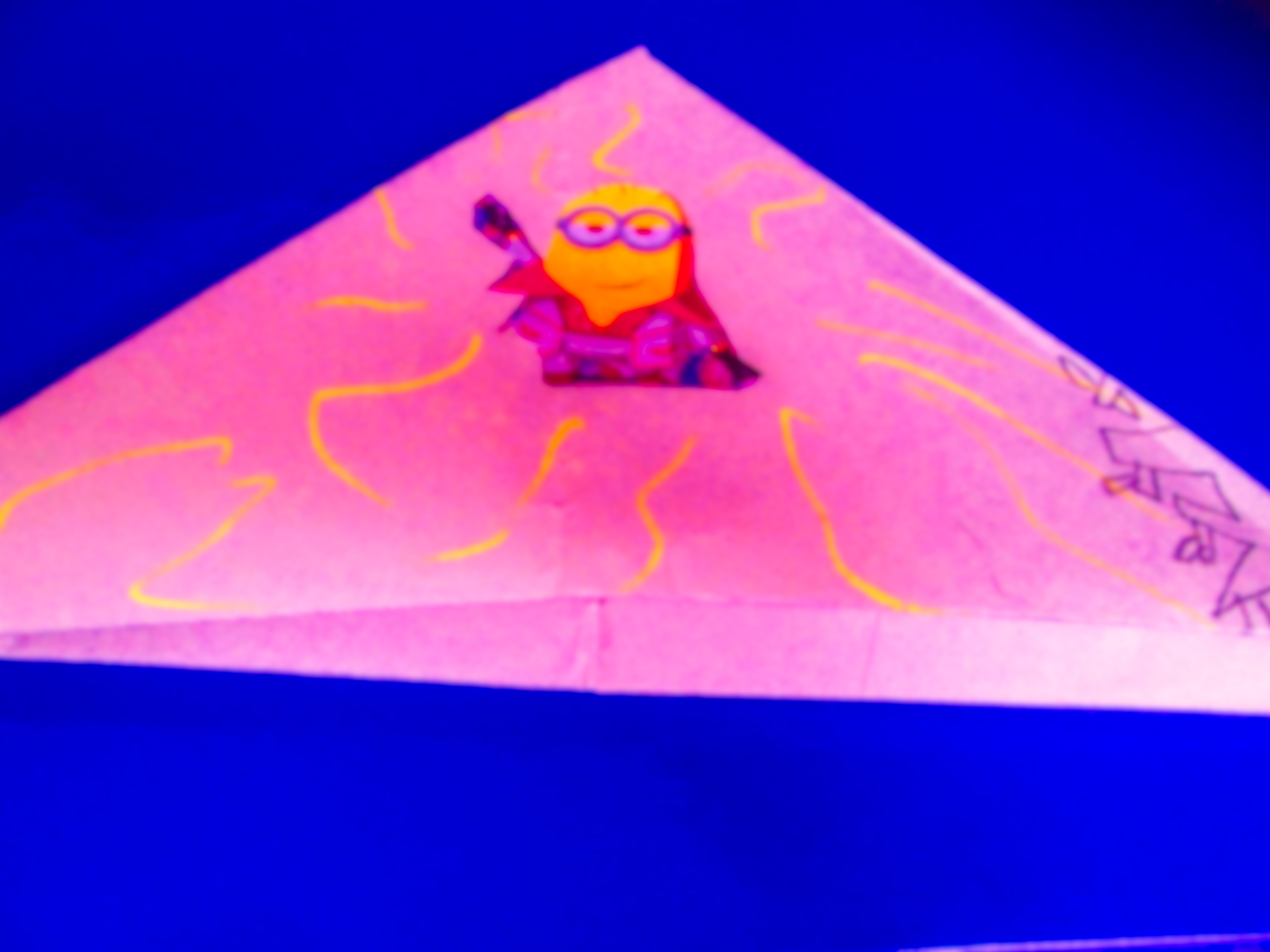 Как сделать оригами наполеоновскую шапку с гавайским миньjном.