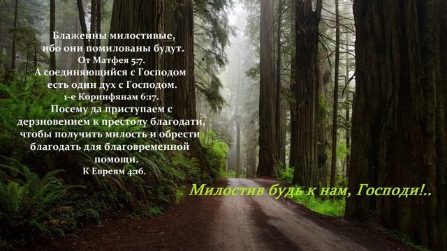 Милостив будь к нам, Господи!..