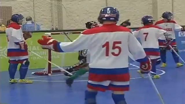 10 Зимние Специальные Олимпийские игры Хоккей на полу.