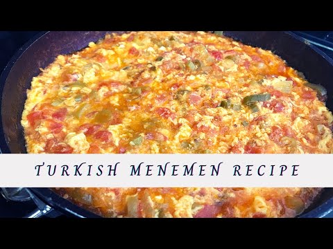 Как приготовить турецкий омлет - омлет на сковородке