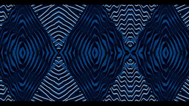 Синий фон, анимированная абстракция