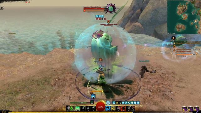 Bounty - Crystal Oasis (Path of Fire) - Legendary Distraught Choya (Guild Wars 2)