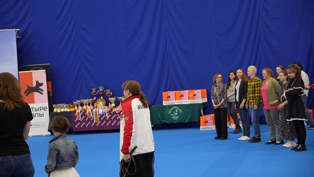 Танцы с собаками.Награждение участников соревнований(Часть1)Санкт-Петербург.