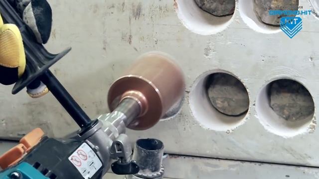 №4 Лучшая коронка сухого алмазного сверления в мире !!!.mp4