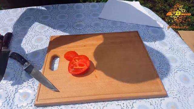 Тесты на рыбе, курице, мясе универсального авторского ножа от мастера Бахрома Юсупова