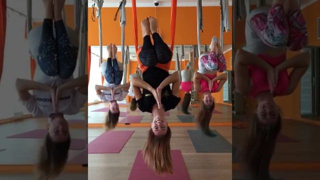 Аэройога #мама #семья #хобби #юмор #приколы